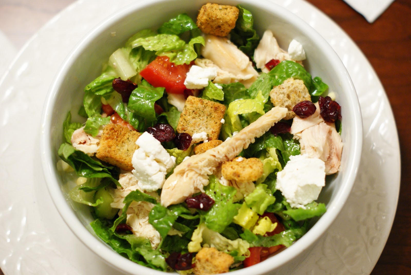 Alice And The Mock Turtle Roast Chicken Chopped Salad~ Make Ahead