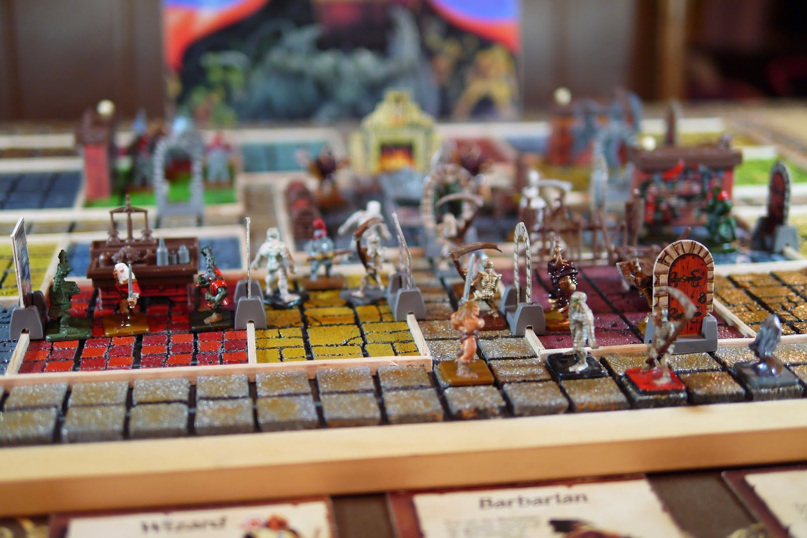 ADP's Gaming Closet: Custom HeroQuest Board
