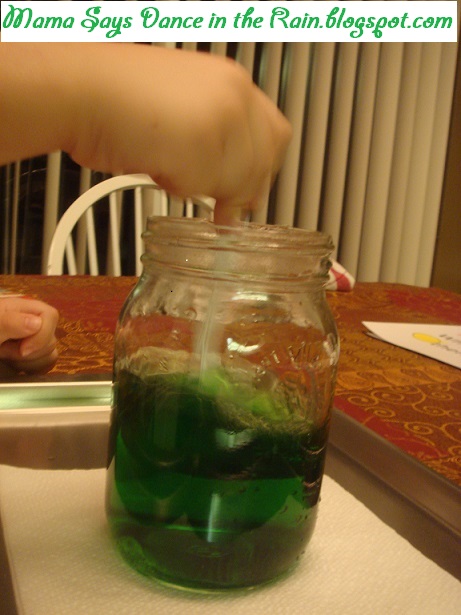 Preschool Science Fair Project - Mama Says Dance In The Rain