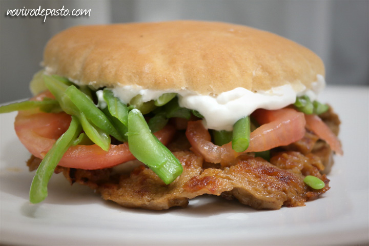 Chacarero una mezcla perfecta - No vivo de pasto