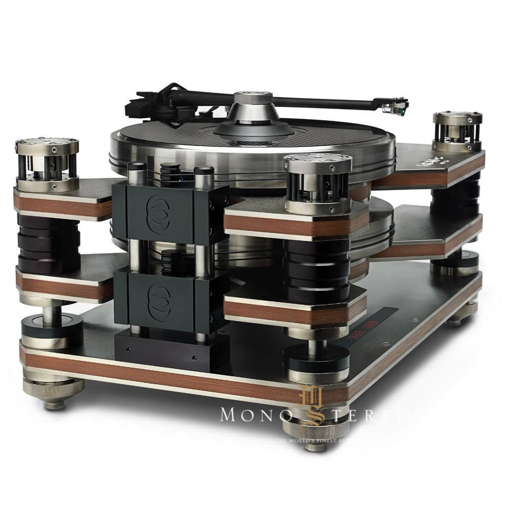 KRONOS PRO turntable in wood color – M & S | Ultimate High-Fidelity