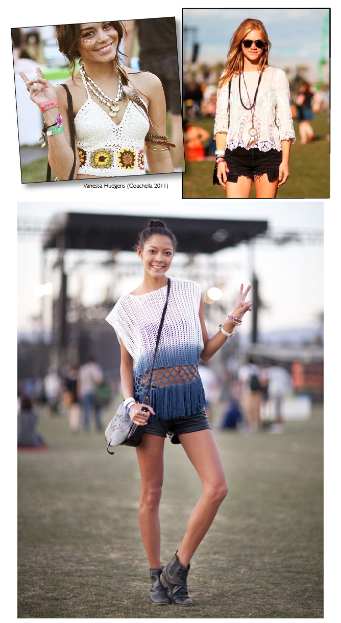 Dare to DIY in English: DIY Inspiration: Coachella & Crochet