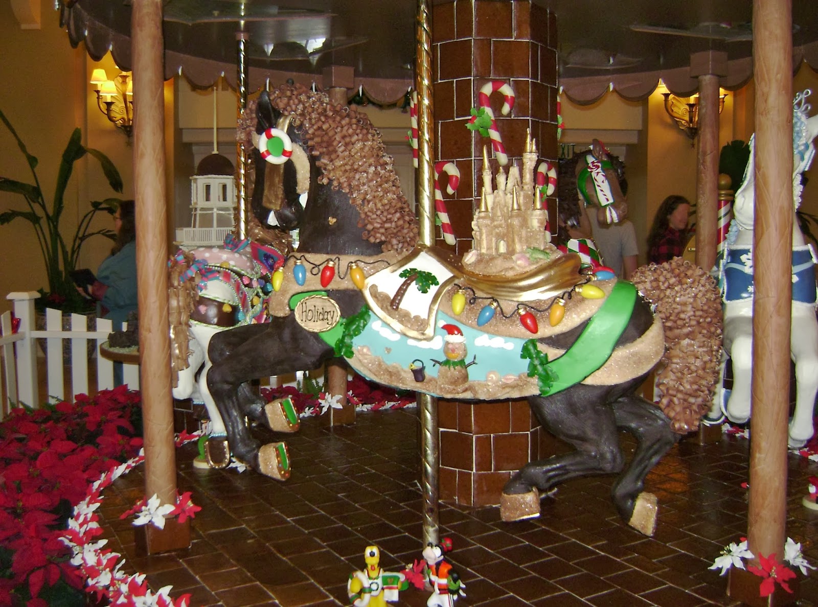 A Merry Christmas Gingerbread Carousel at Disney's Beach Club Resort