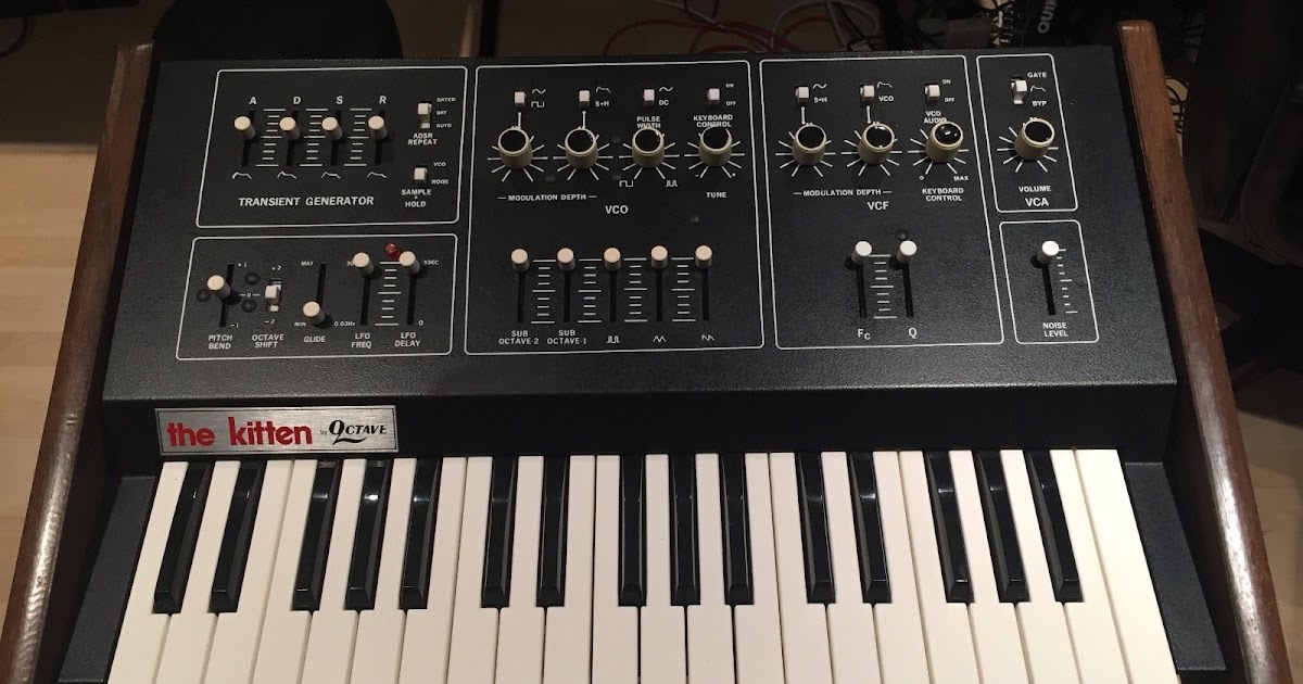 MATRIXSYNTH: Octave Kitten II Analogue Synth SN F1170