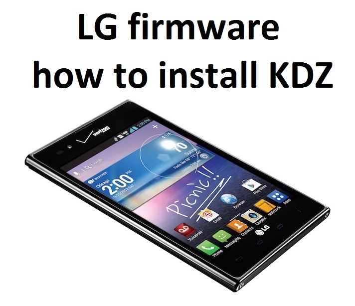 smartphenom.com: LG firmware how to install KDZ