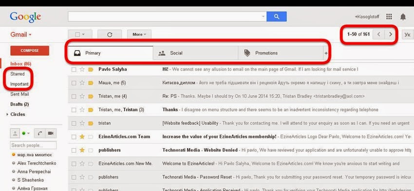 Web Design and Usability Analysis: Fast view on the Gmail UI/UX solutions