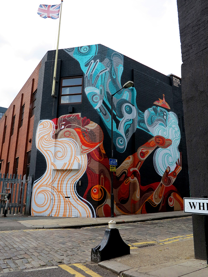 REKA New Mural In London, UK – StreetArtNews