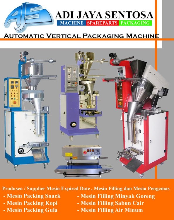 MESIN PENGEMAS / PACKAGING REKONDISI DAN BARU: Mesin Packing Serbuk dan ...