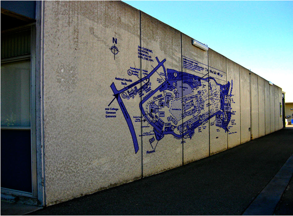 Public Art: Mesa College Campus Map Public Art: Mesa College Campus Map