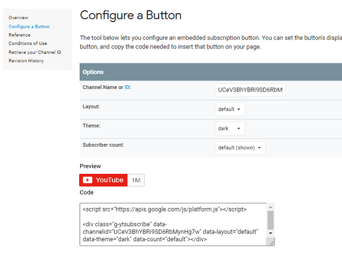 How to Add YouTube Subscribe Button in Blogger - Master Blogger Help
