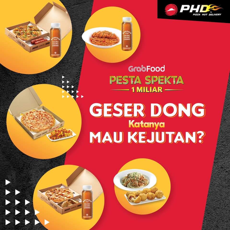 Promo Pizza Hut Delivery (PHD) Terbaru Pesta Spekta