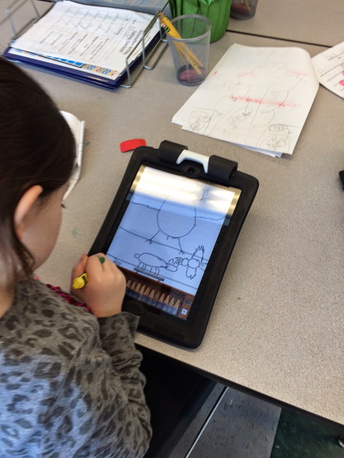 Pine Glen Elementary School Principal's Blog: 1st Grade and the Drawing ...