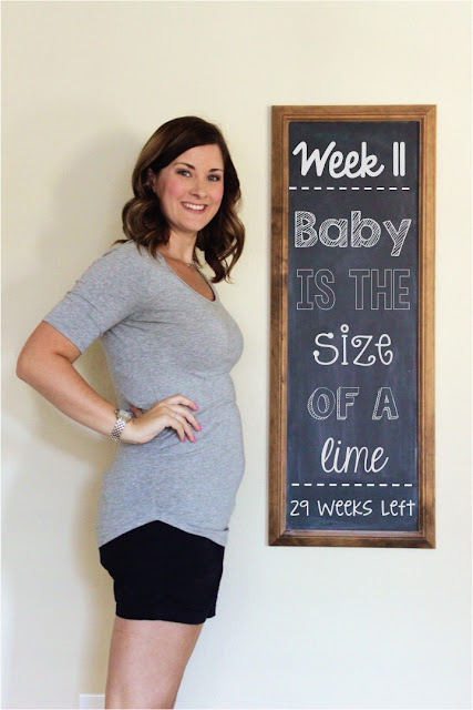 11 week bump update - The Mrs. & Co.