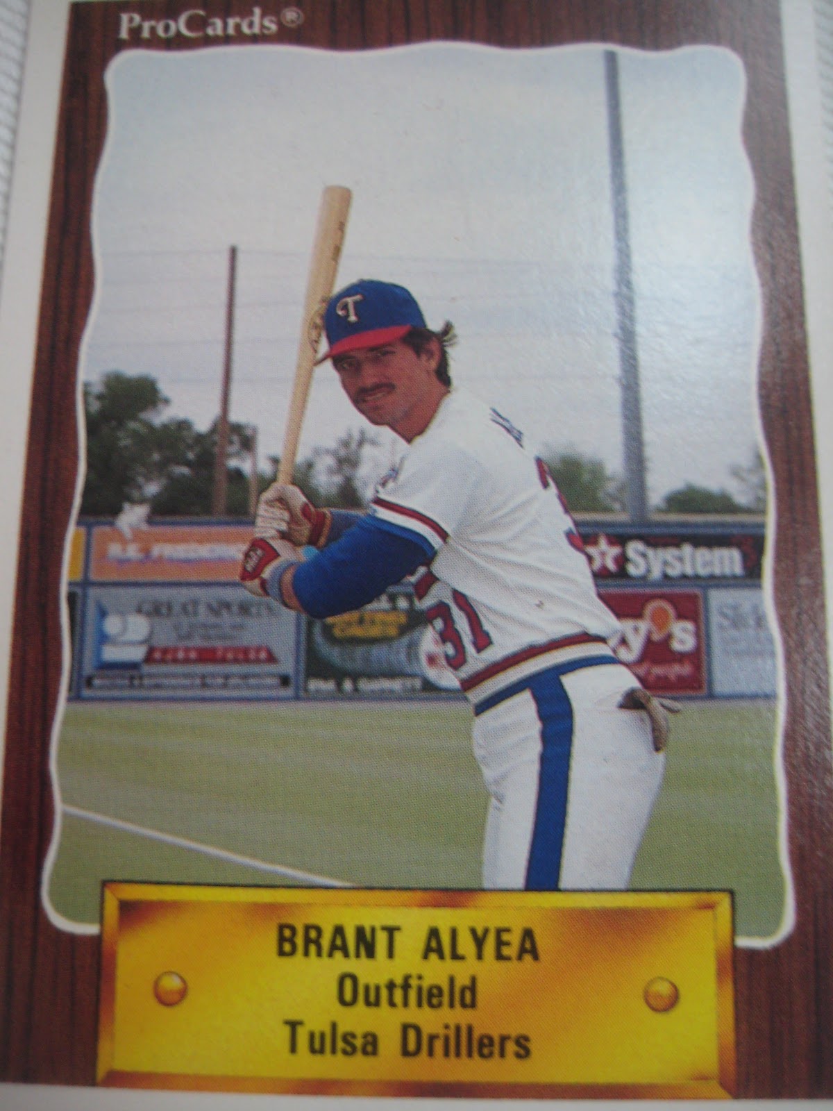 Baseball Cards Come to Life!: Player Profile: Brant Alyea