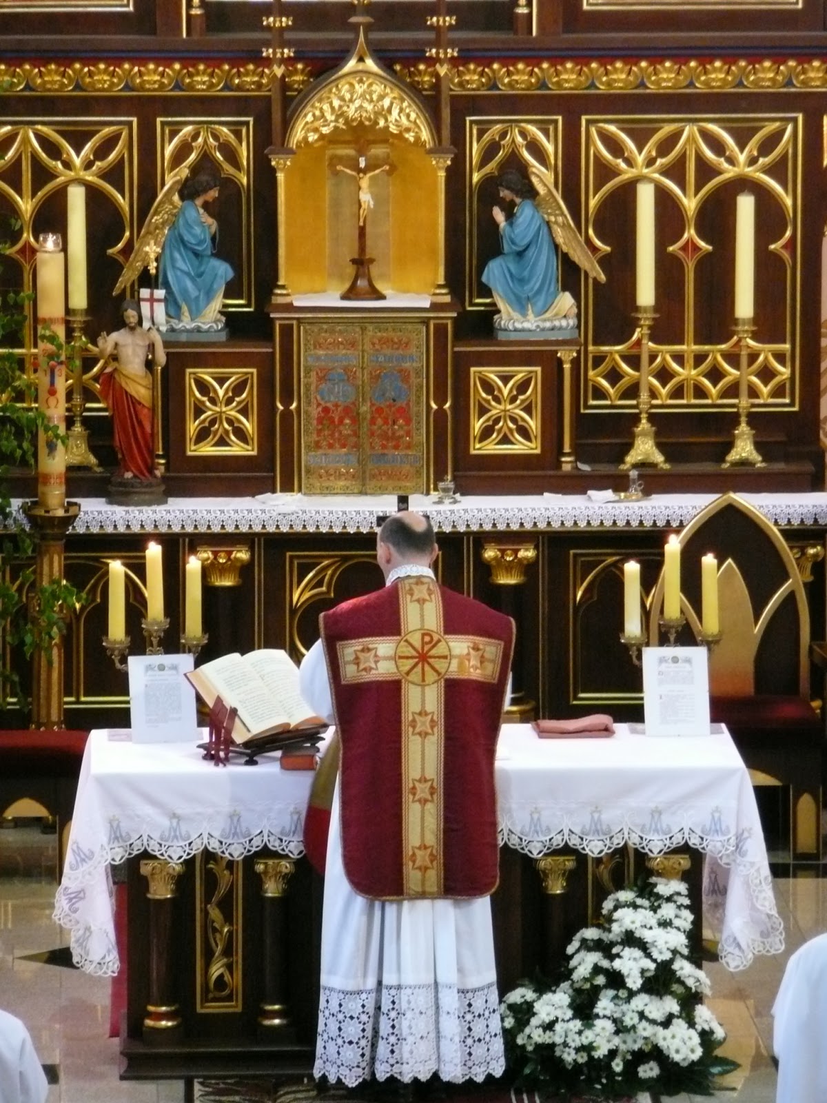 Msza Święta w Nadzwyczajnej Formie Rytu Rzymskiego w Wodzisławiu ...