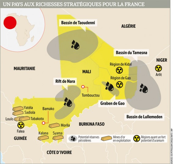 Mali: trois cartes suffisent pour tout vous expliquer...