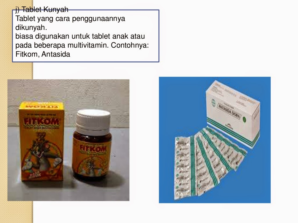 UPT Gudang Farmasi Kab. Muara Enim : Bentuk Sediaan Obat & Jenis ...