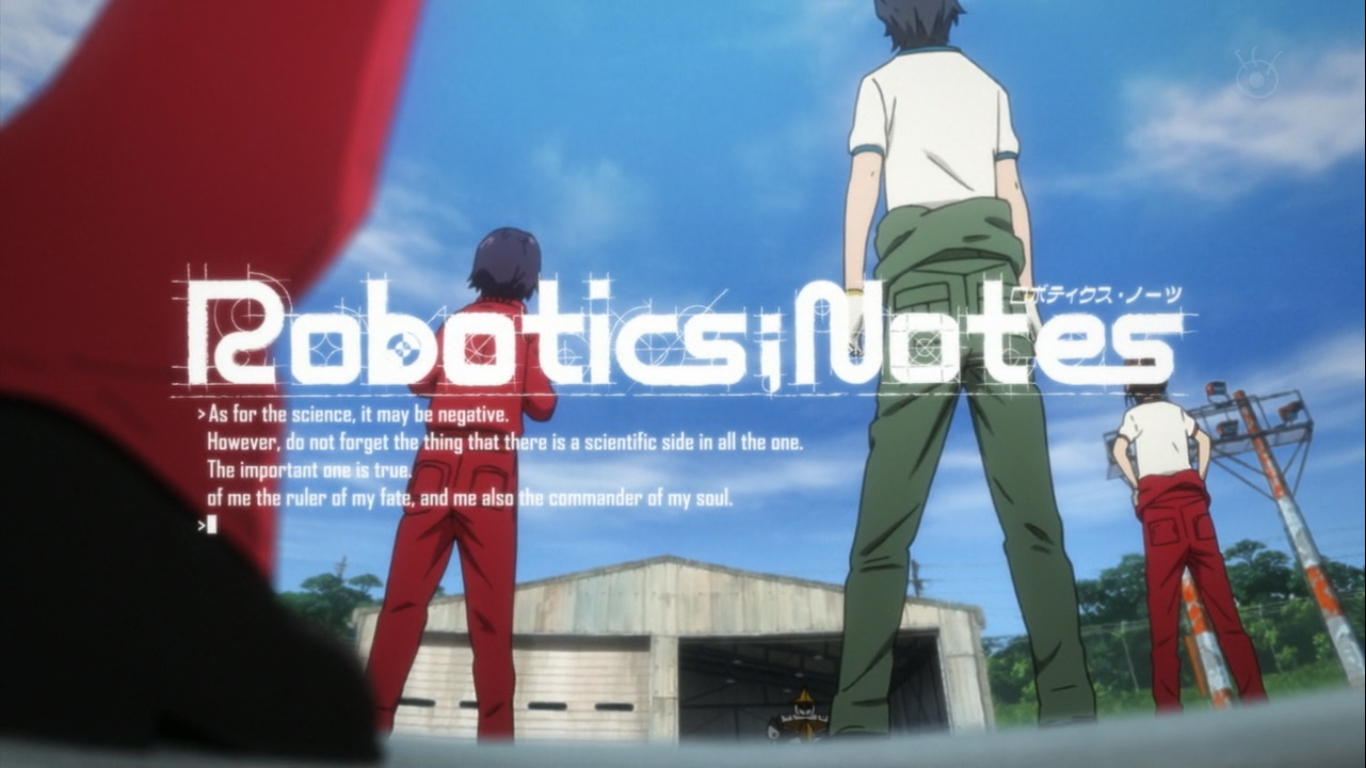 My Shiny Toy Robots: Anime REVIEW: Robotics;Notes