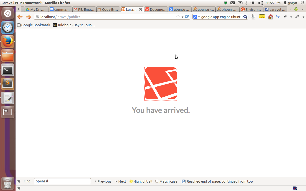 Laravel xampp - awesomepol