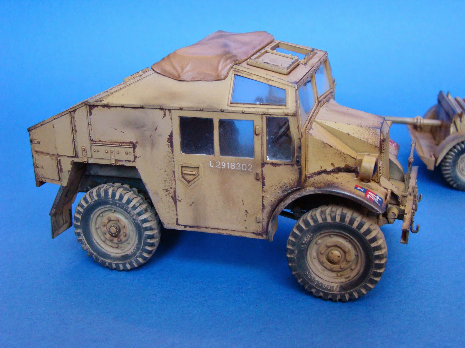 MY mini WORLD: 119. 25PDR FIELD GUN & QUAD GUN TRACTOR – WWII GREAT ...