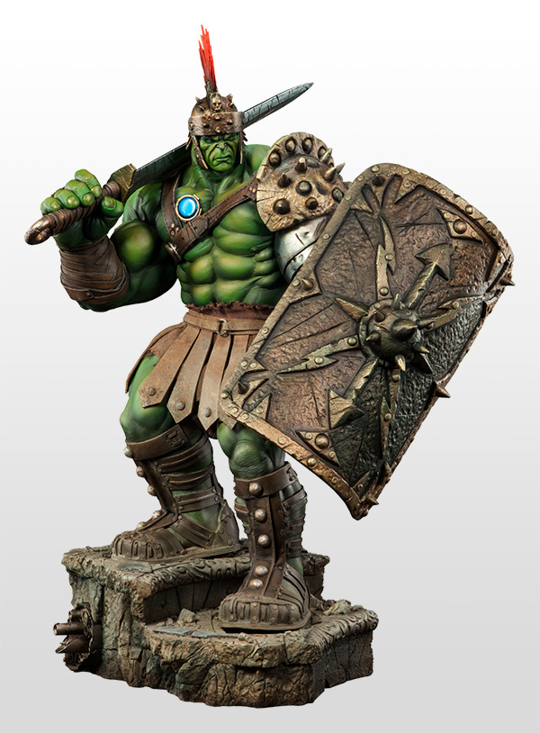 Estátua Sideshow Collectibles Hulk Gladiador Premium Format - supervault
