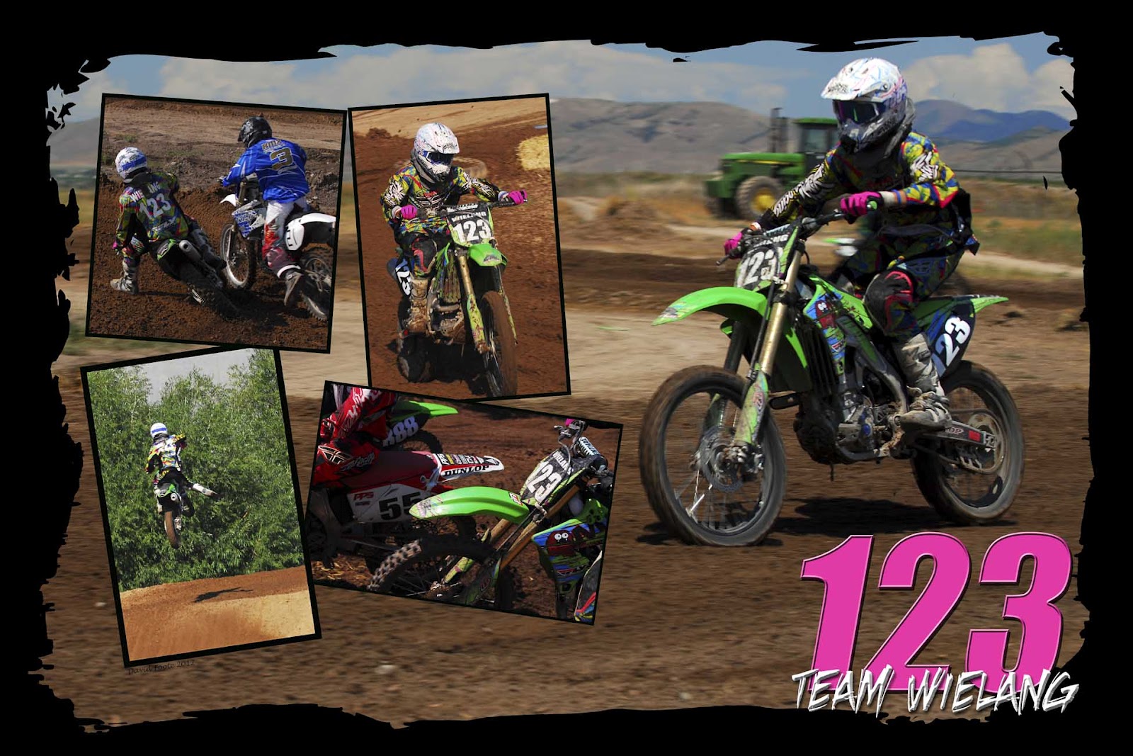One Foote Closer: Motocross Collage