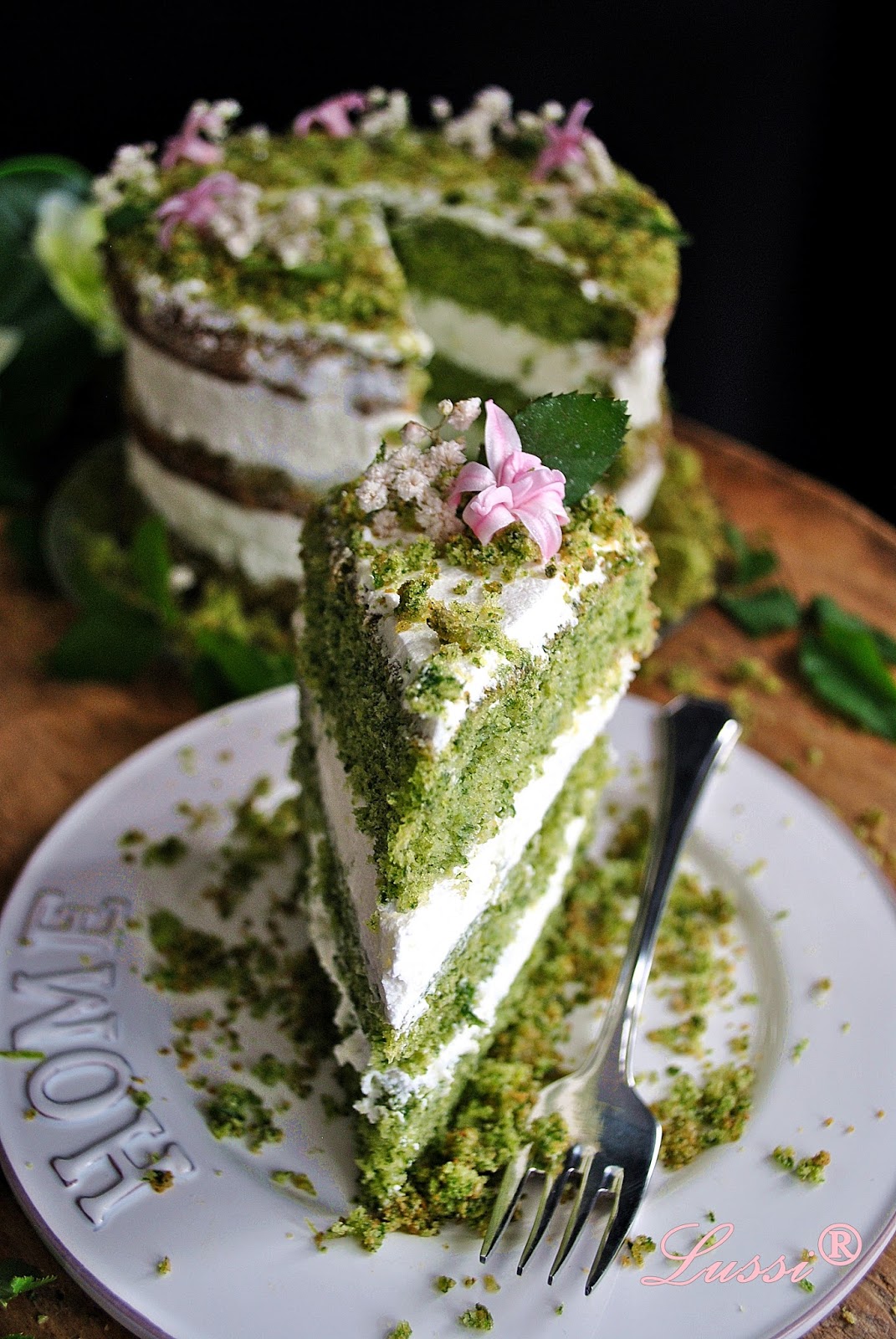 Lussi`s World of Artcraft: Пролетна спаначена торта / Spring Spinach Cake