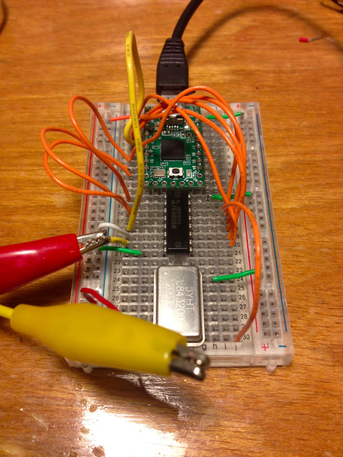little-scale: How to: Build an SN76489 USB MIDI Module little-scale: How to: Build an SN76489 USB MIDI Module