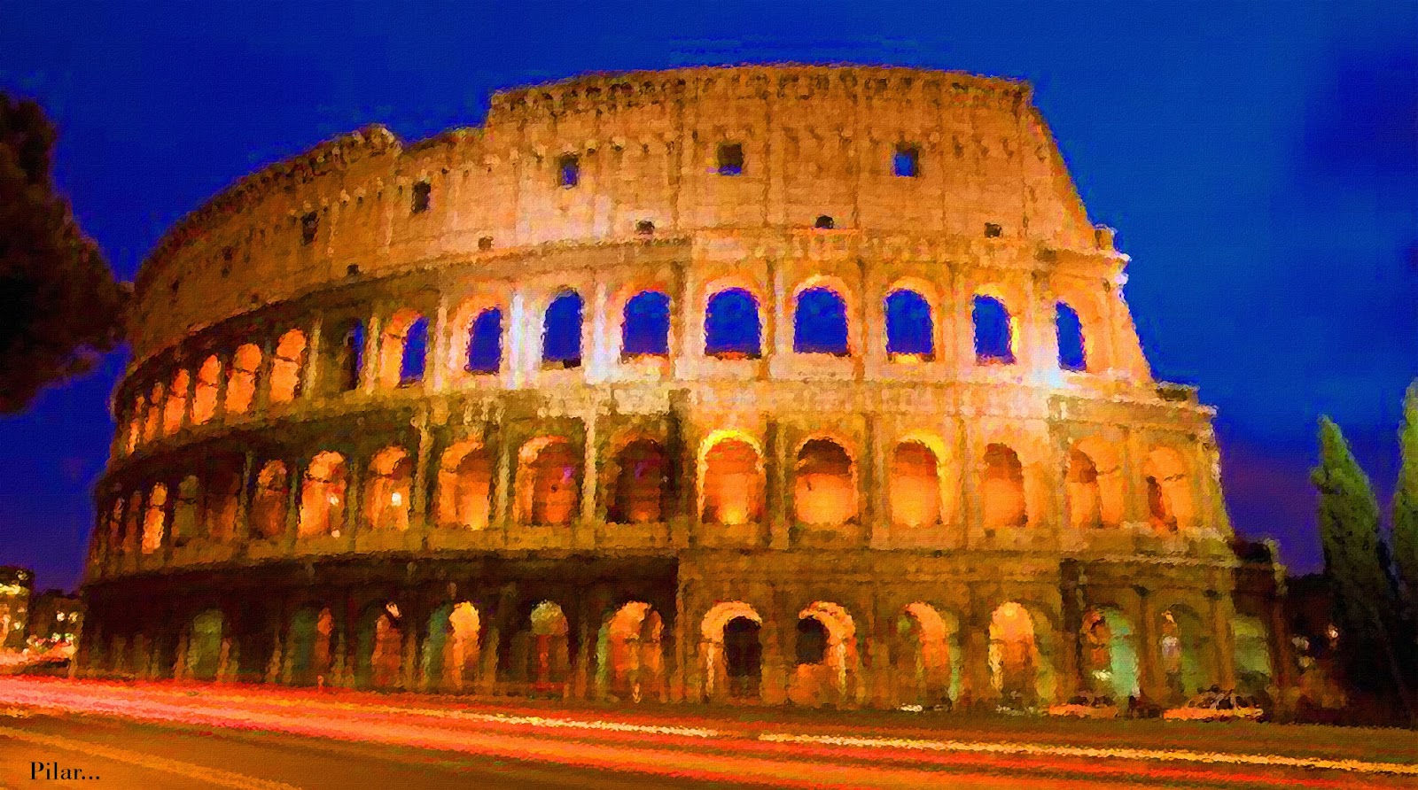PILAR Y SUS COMPLICES: COLISEO-ROMA-ITALIA.