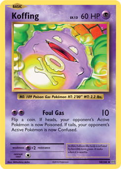 Koffing -- Evolutions Pokemon Card Review | PrimetimePokemon's Blog