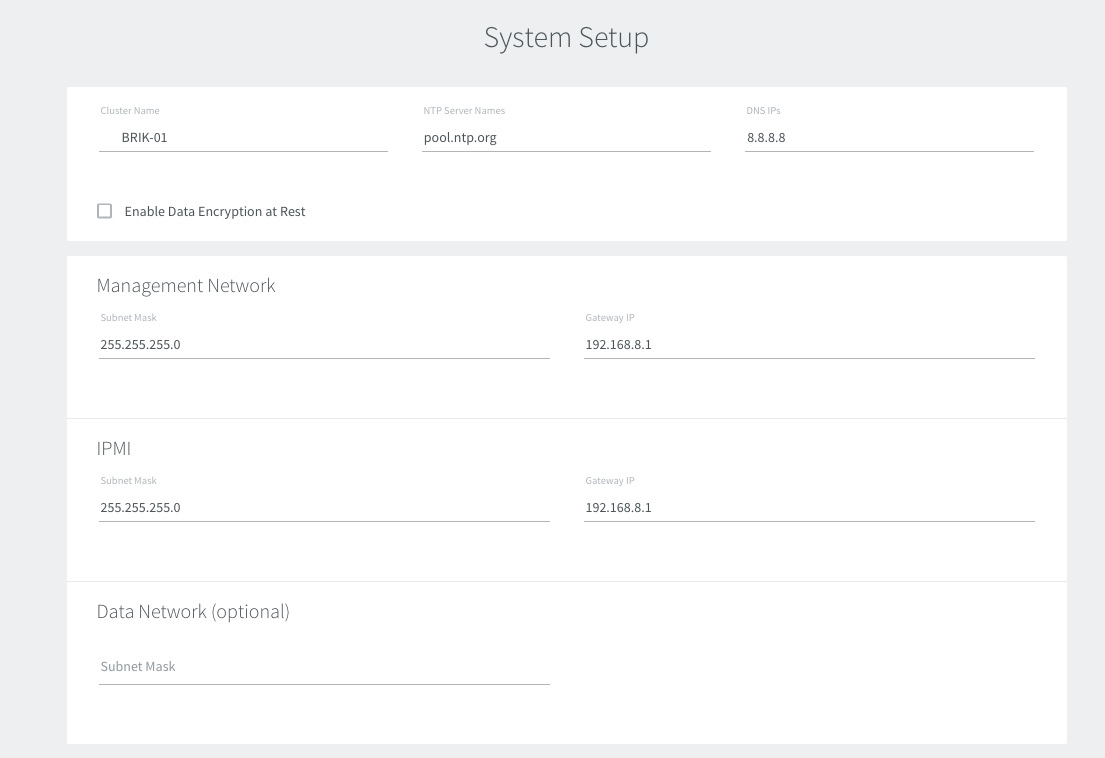 Rubrik : Deployment from scratch