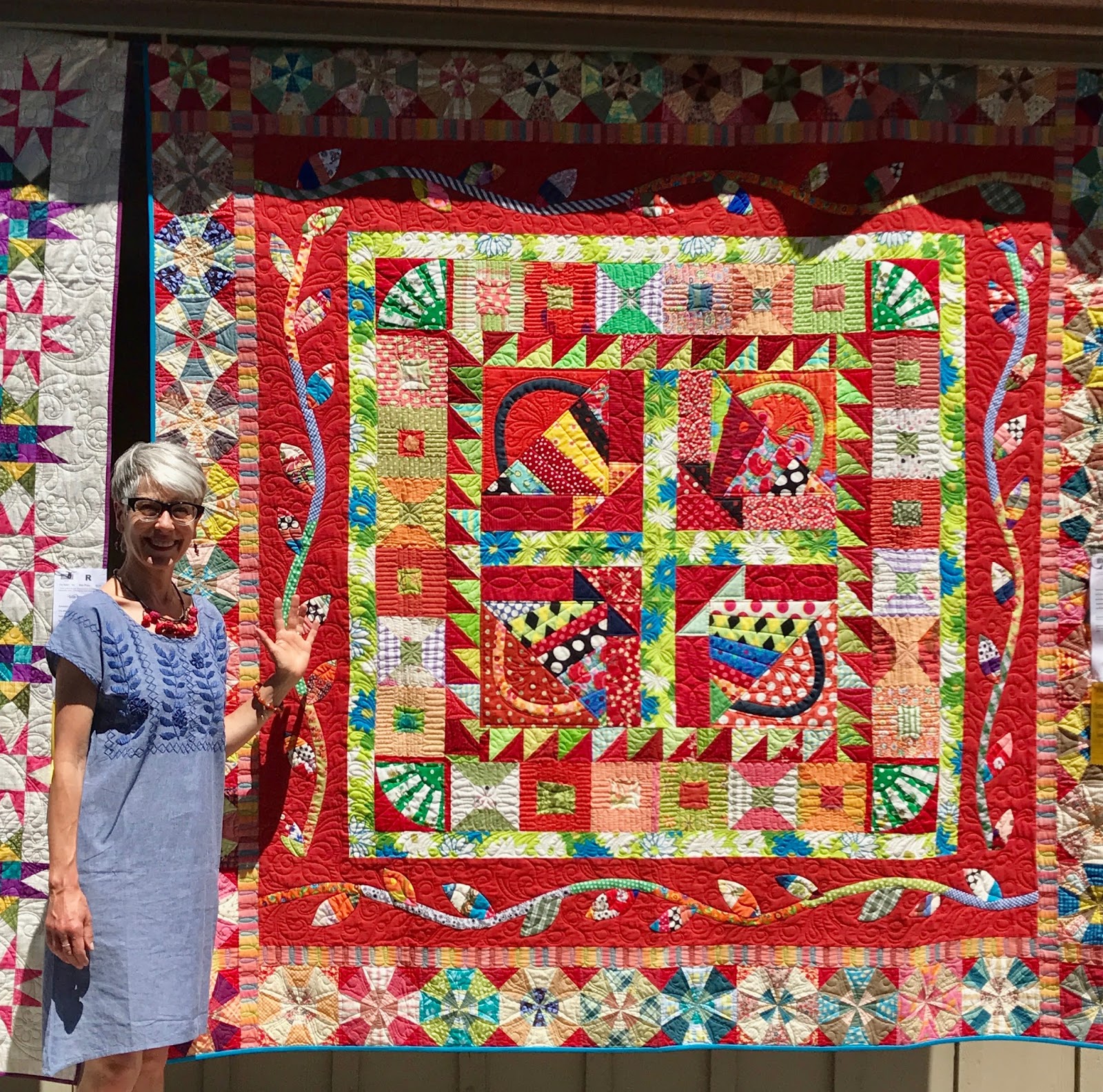 nifty quilts: "Spare Parts" is Quilted!