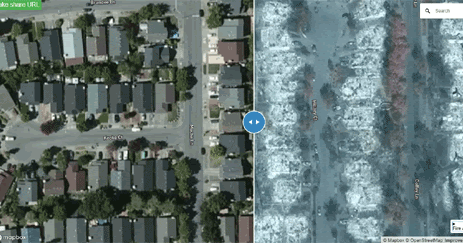 Maps Mania: Santa Rosa Fire Satellite Imagery