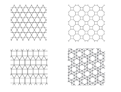 MEDIAN Don Steward mathematics teaching: semi regular tessellations