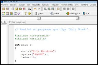 software educativo: Como programar en c++