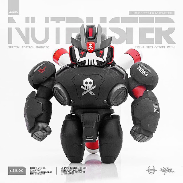 "NanoTEQ: NUTBUSTER" by Quiccs x Devil Toys for March 20 Pre-order