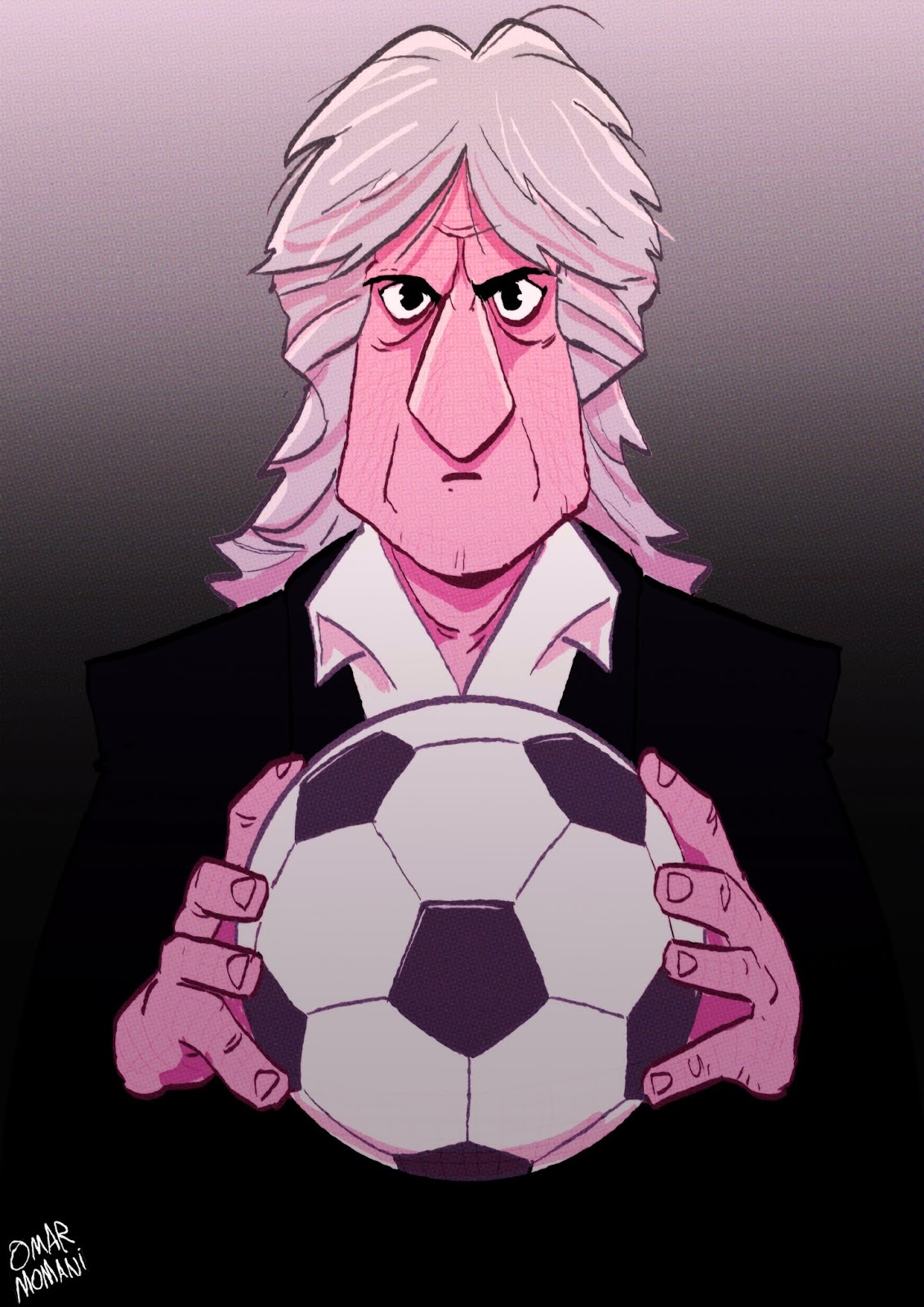 Omar Momani cartoons: Jorge Jesus