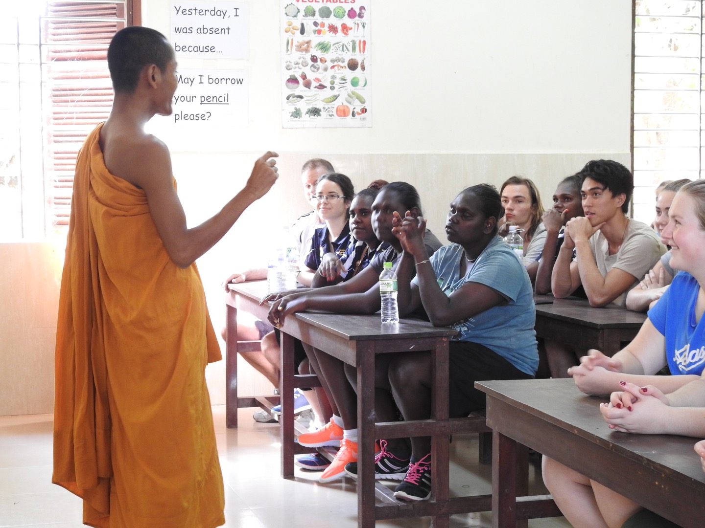 SALT Cambodia 2016: Khmer language lesson