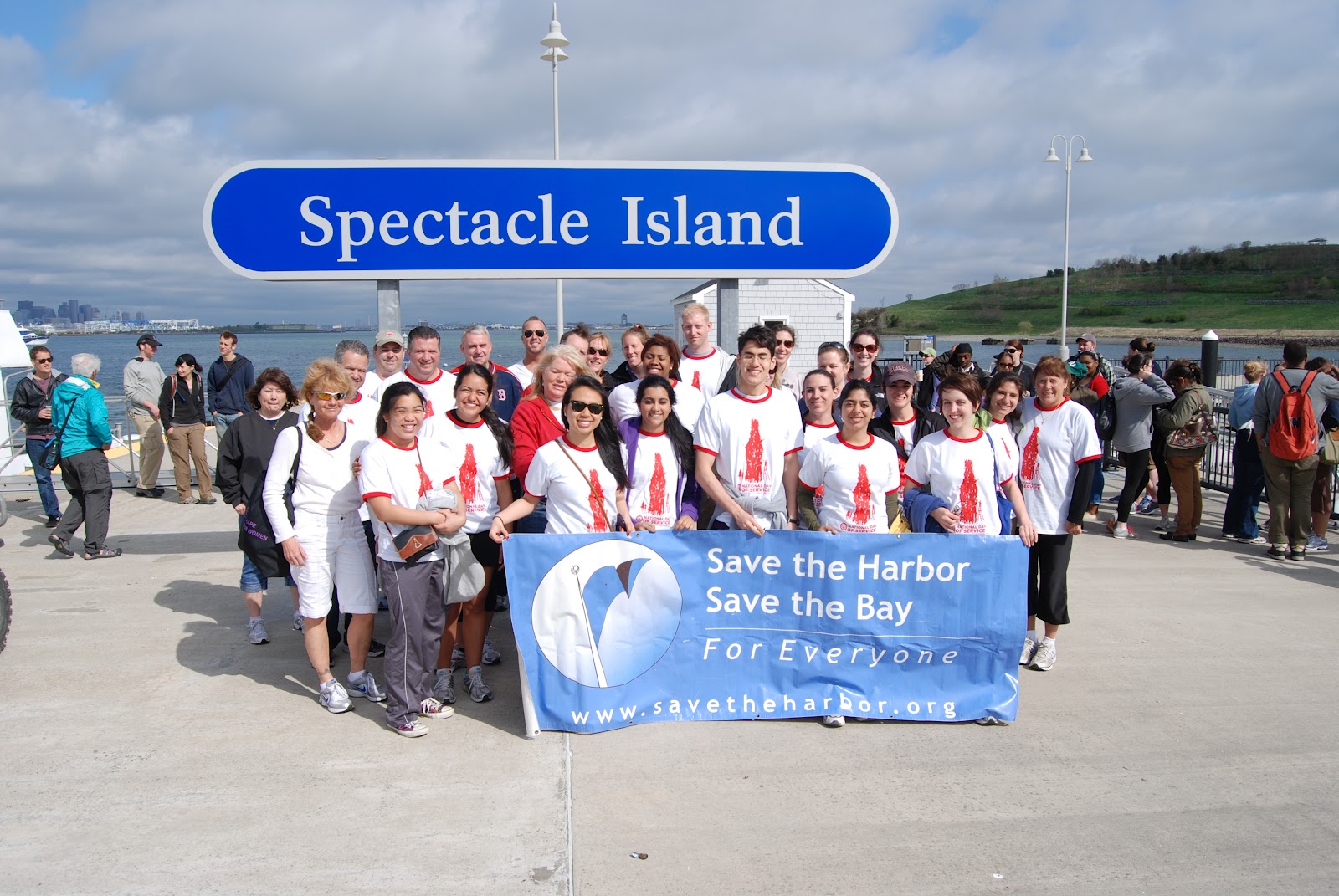 Sea, Sand and Sky: Spectacular Park Serve Day on Spectacle Island!