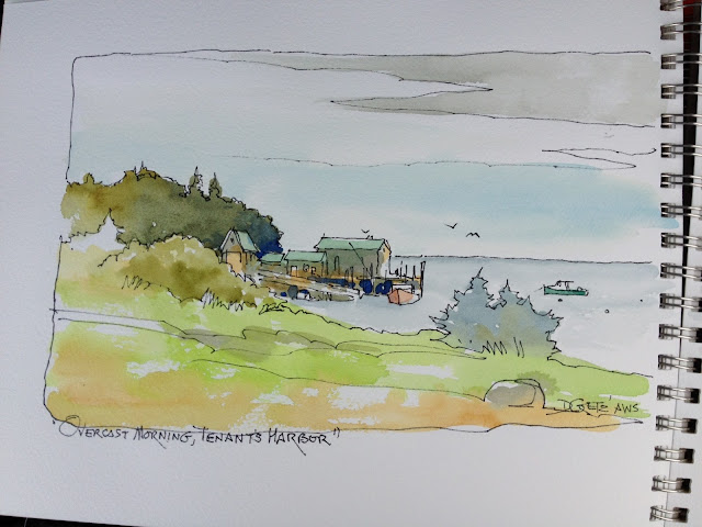 DON GETZ 'WATERCOLOR JOURNAL TOUR' OF THE USA: 2012