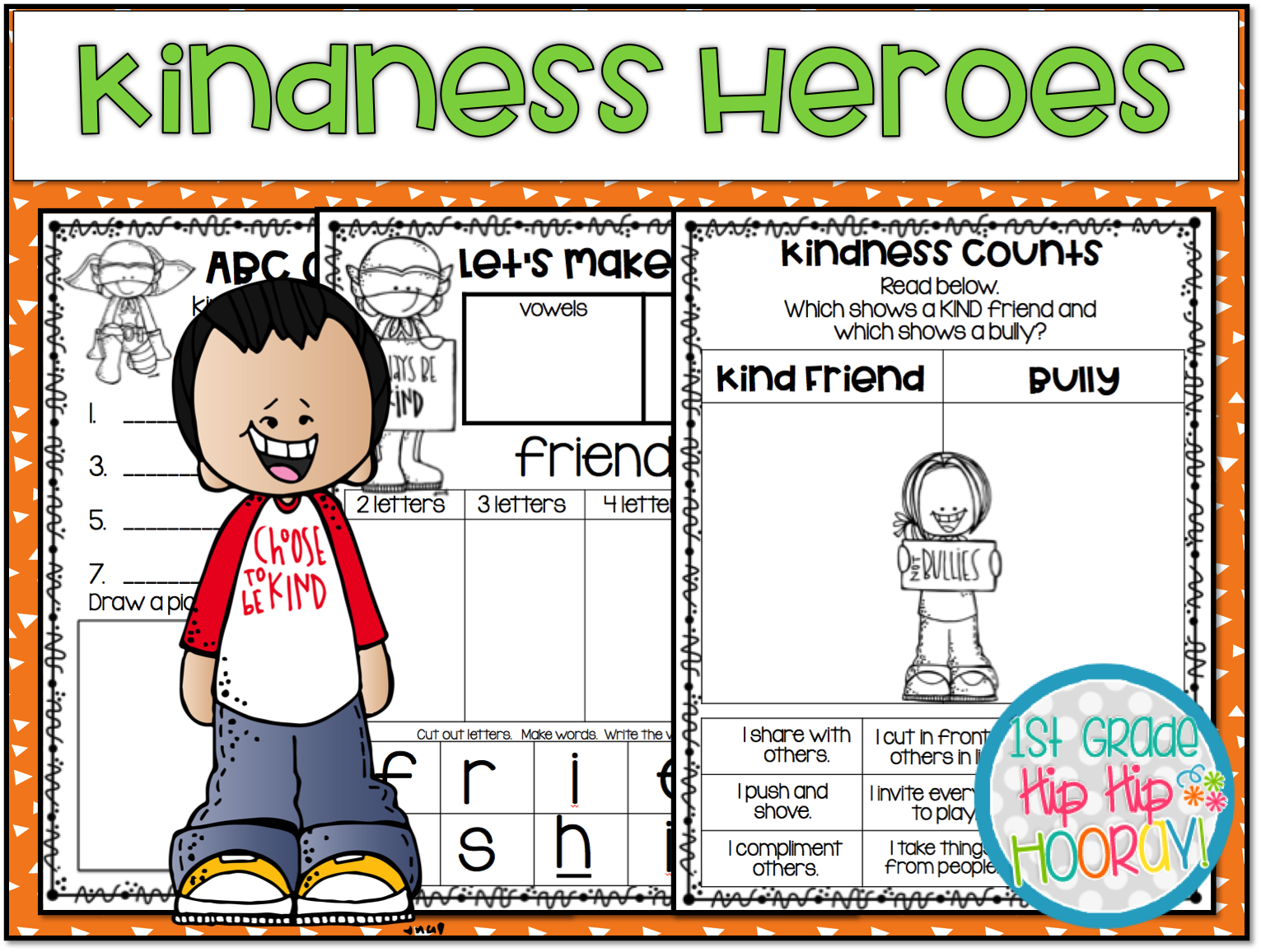 1st Grade Hip Hip Hooray!: Kindness Counts