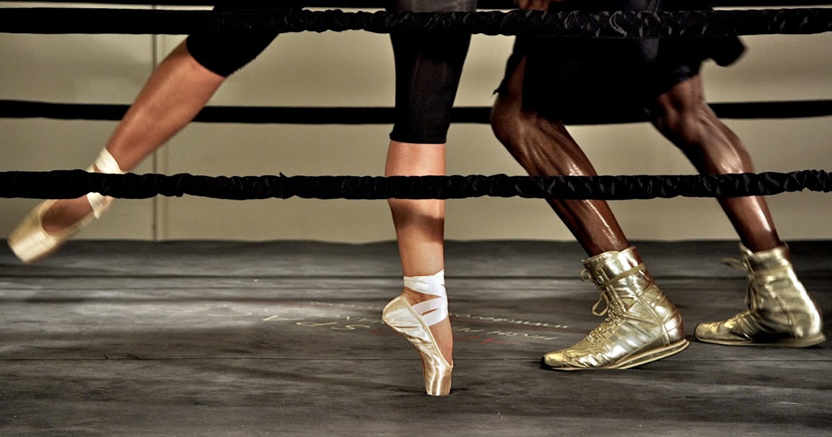 The boxer and the ballerina