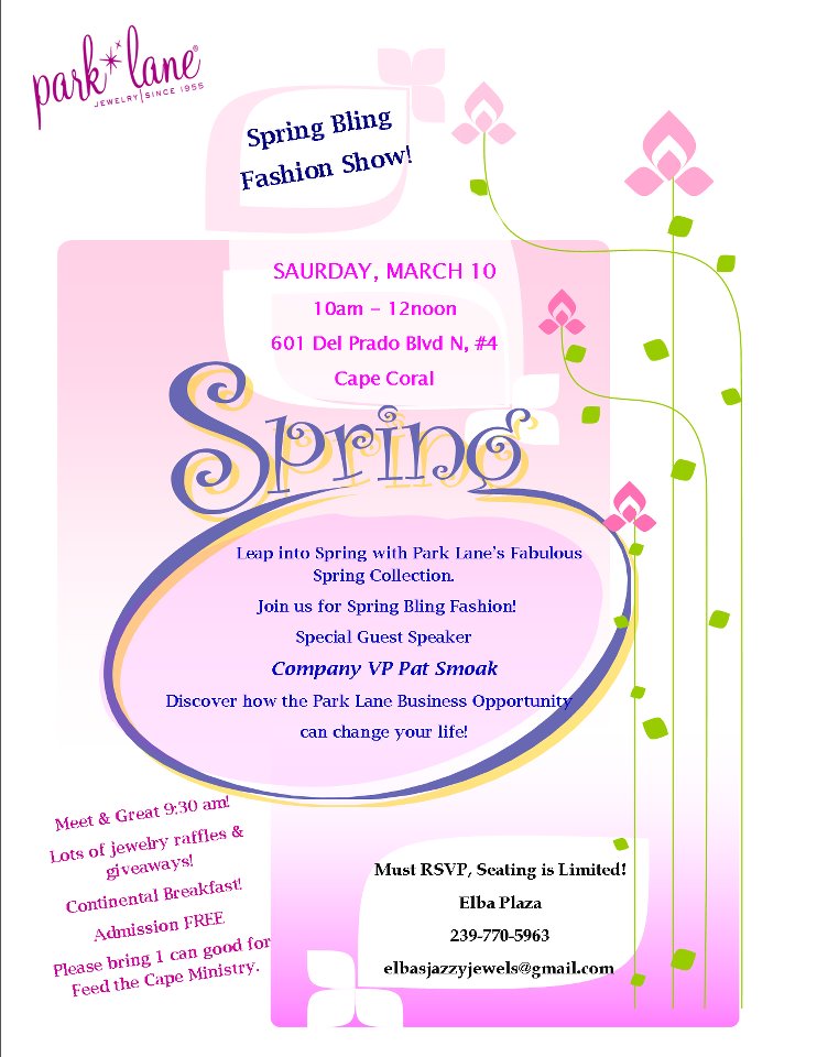 What's Up SWFL?: Spring Bling Fashion Show