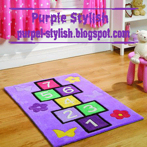 Purple carpet, purple rug for kids room 2013 | Purple Stylish