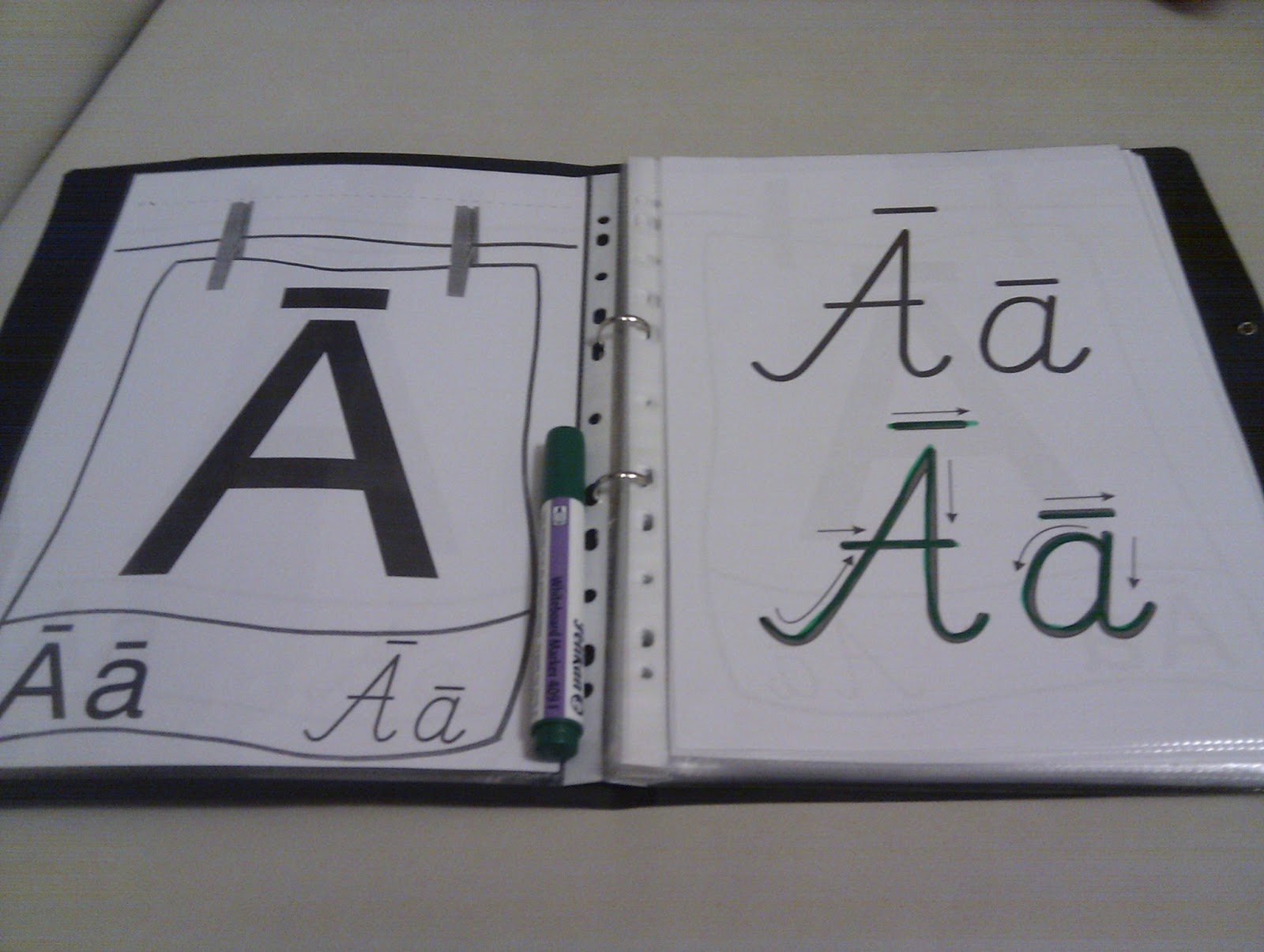 Krūmiņu dienas: Burtu virtene