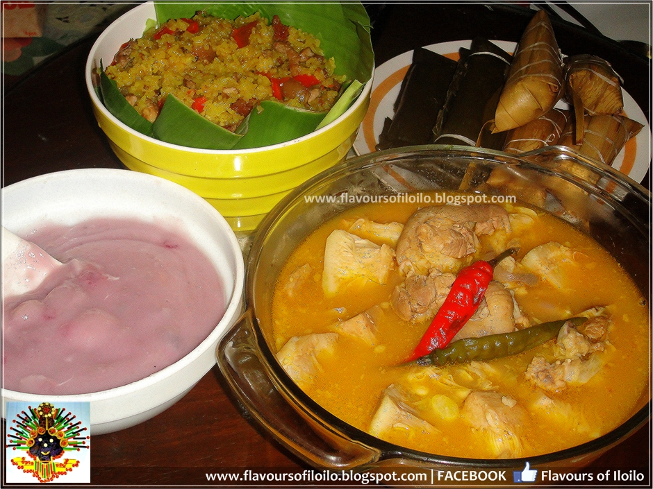 Native Ilonggo delicacies and dishes for Pista Minatay (Undas)