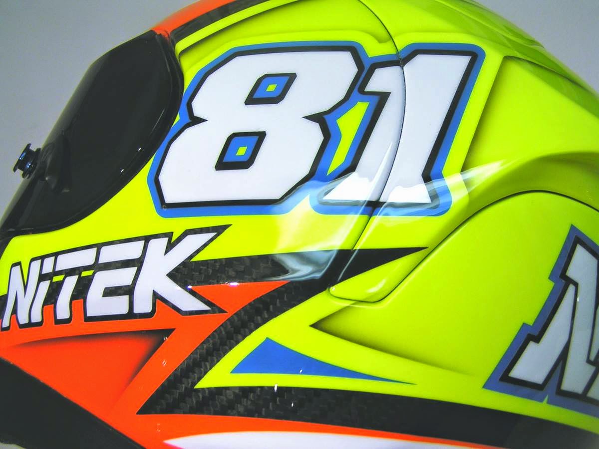 Racing Helmets Garage: NiTEK P1 S.Nepa Mugello 2014 by Mau Design