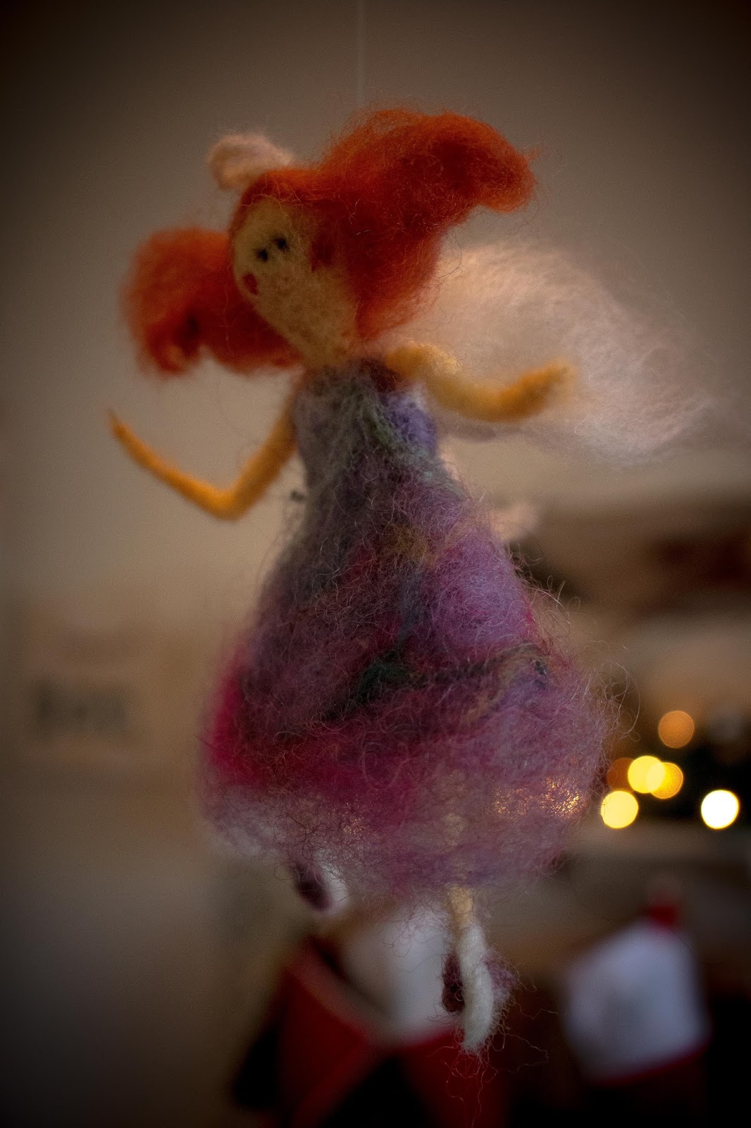Lisa's Felted Art: ***Needle-Felted Angel***