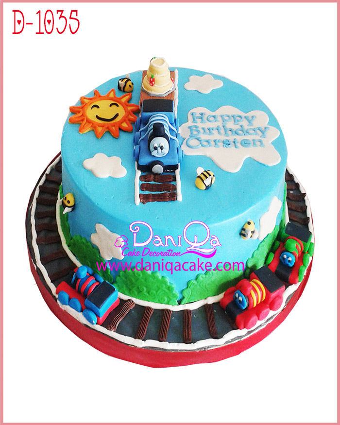 Sweety by Daniqa: Kue Ulang Tahun Thomas and Friends