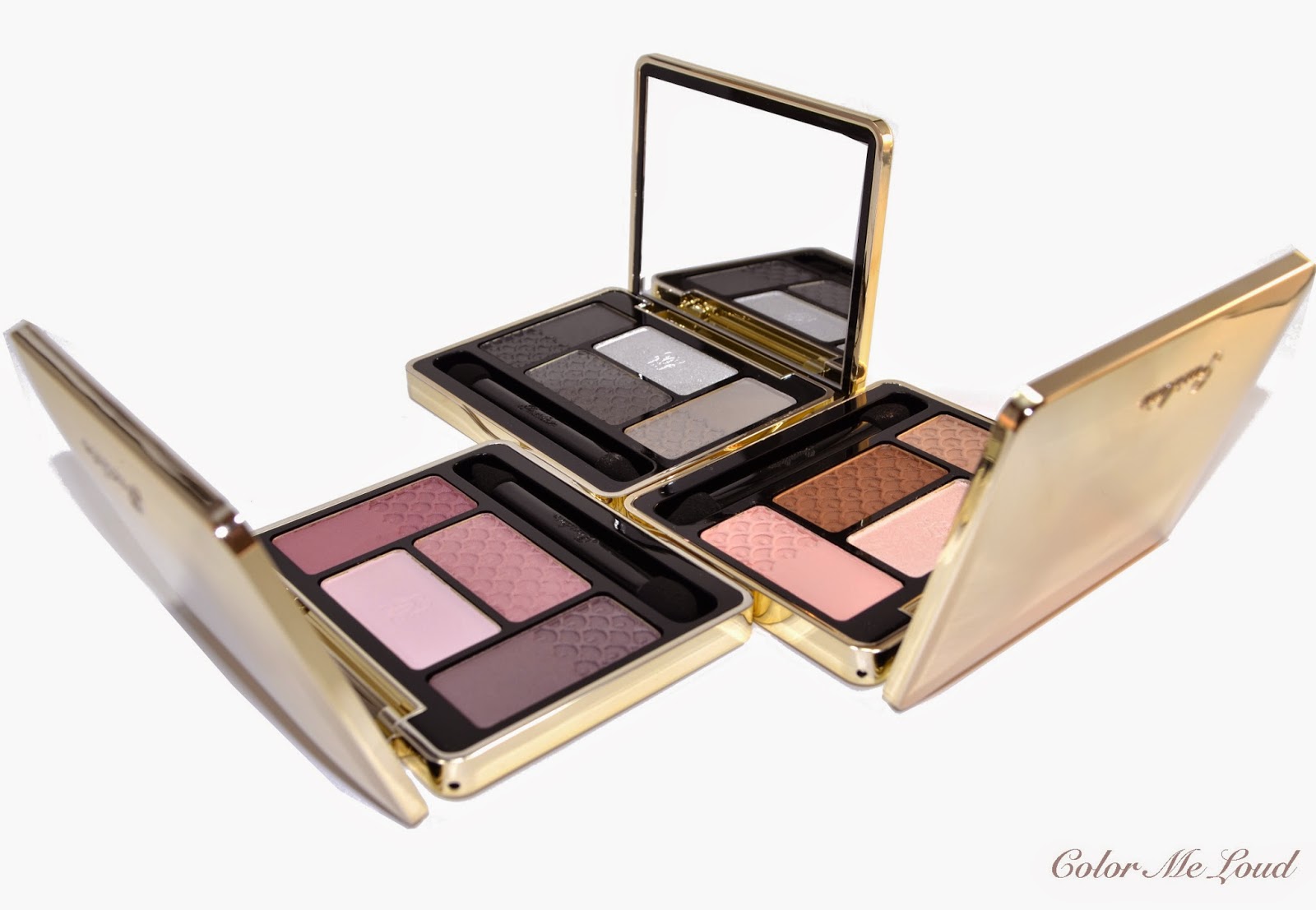 Guerlain Ecrin 4 Couleurs #15 Les Sables, #16 Les Aciers, #17 Les ...